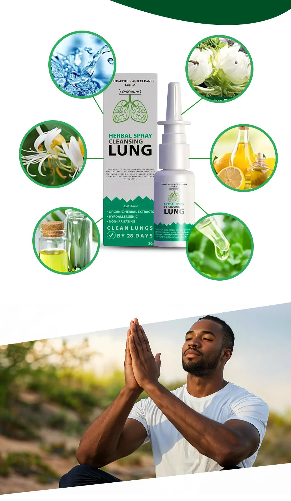 Respirez librement à nouveau – Spray Détox Poumons Naturel – JELIYA SHOP